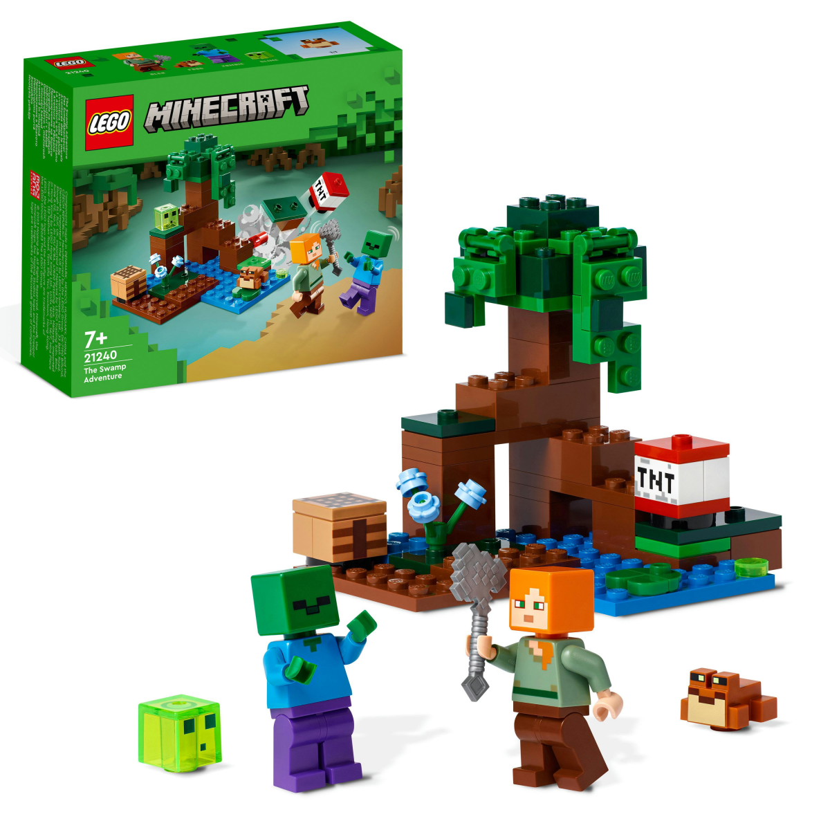 LEGO 21240 Minecraft Das Sumpfabenteuer