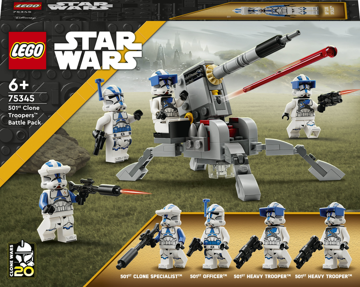 Lego 75345 Star Wars 501st Clone Troopers™ Battle Pack 8437