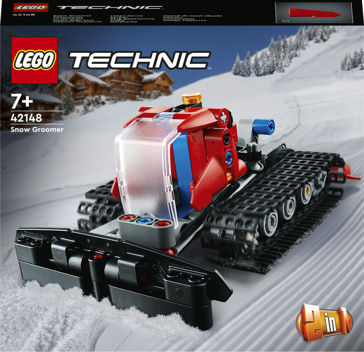 LEGO 42148 Technic Pistenraupe