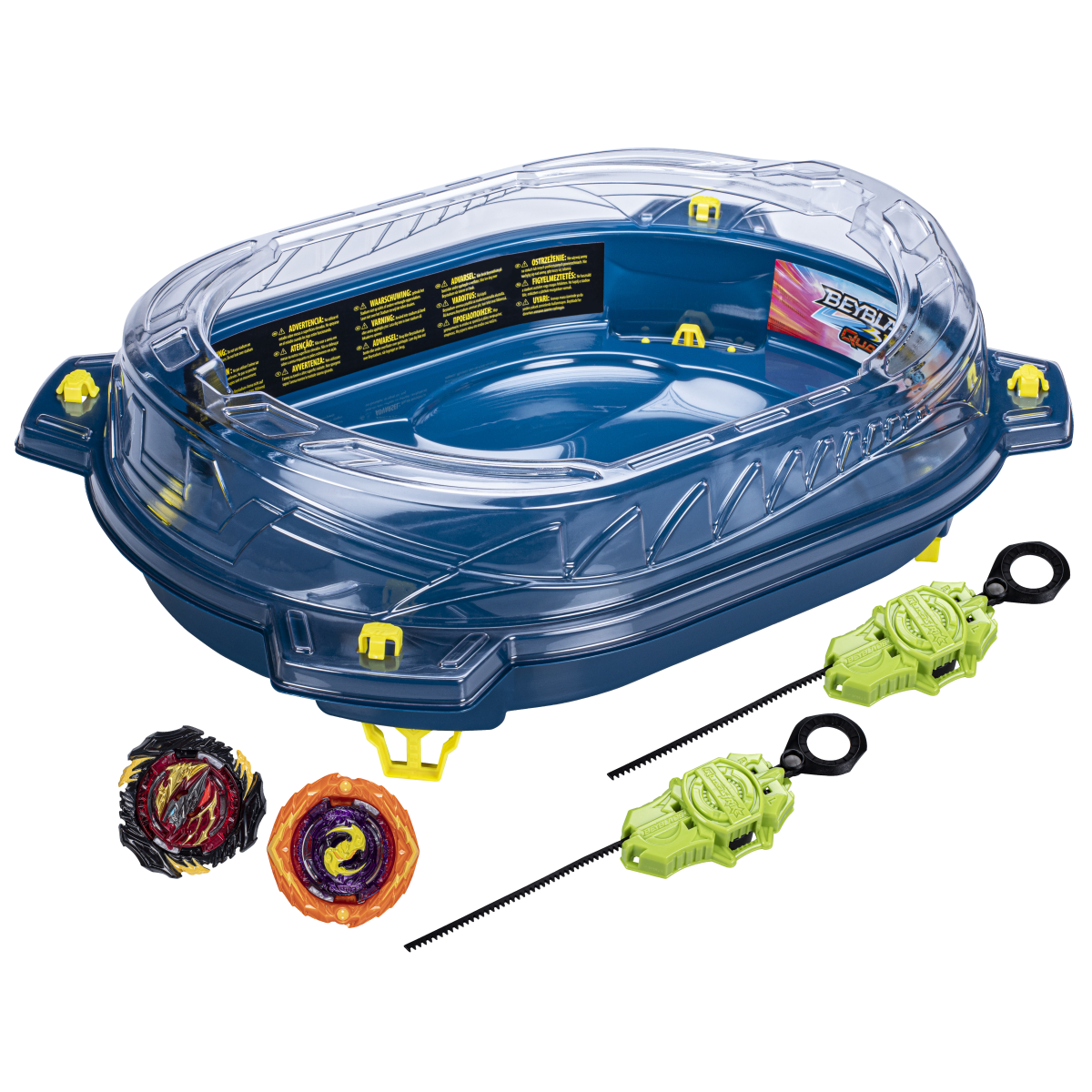 Beyblade F6781EU4 Burst QuadStrike Thunder Edge Battle Set Kampfkreis