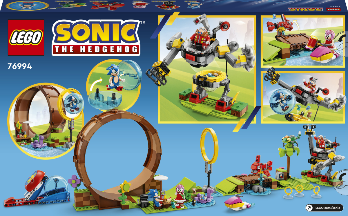 LEGO 76994 Sonics Looping-Challenge in der Green Hill Zone