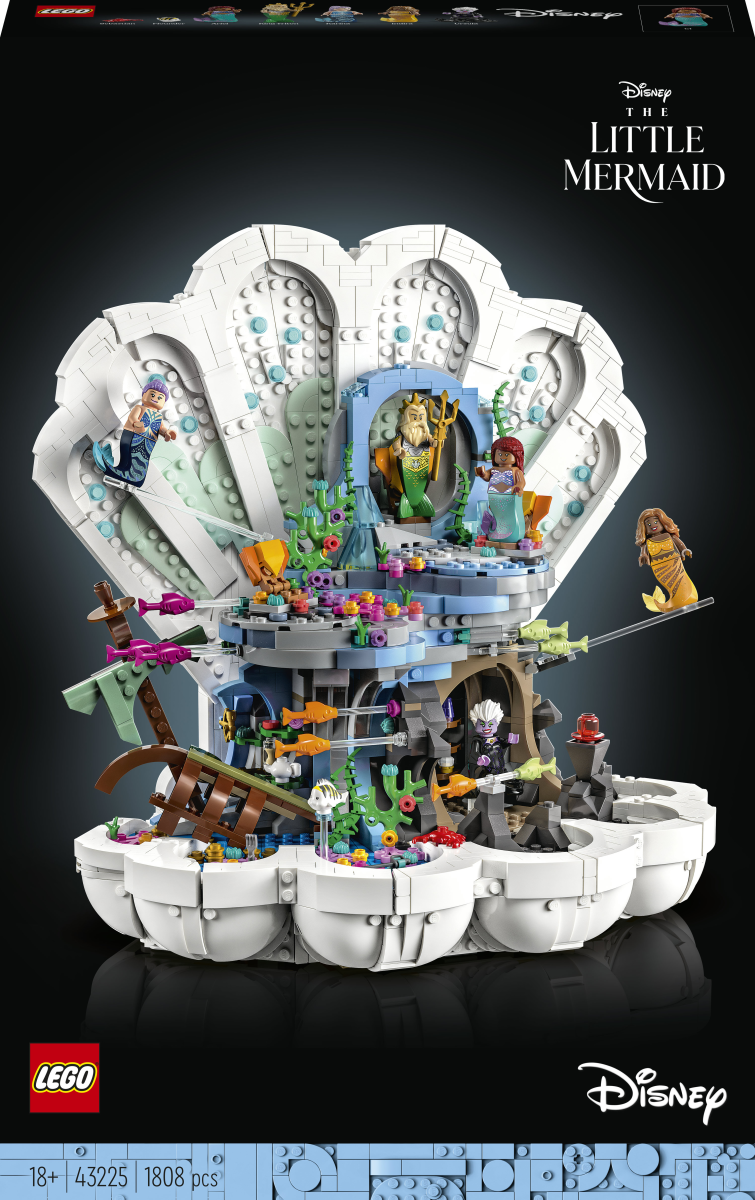 LEGO 43225 Disney Arielles königliche Muschel