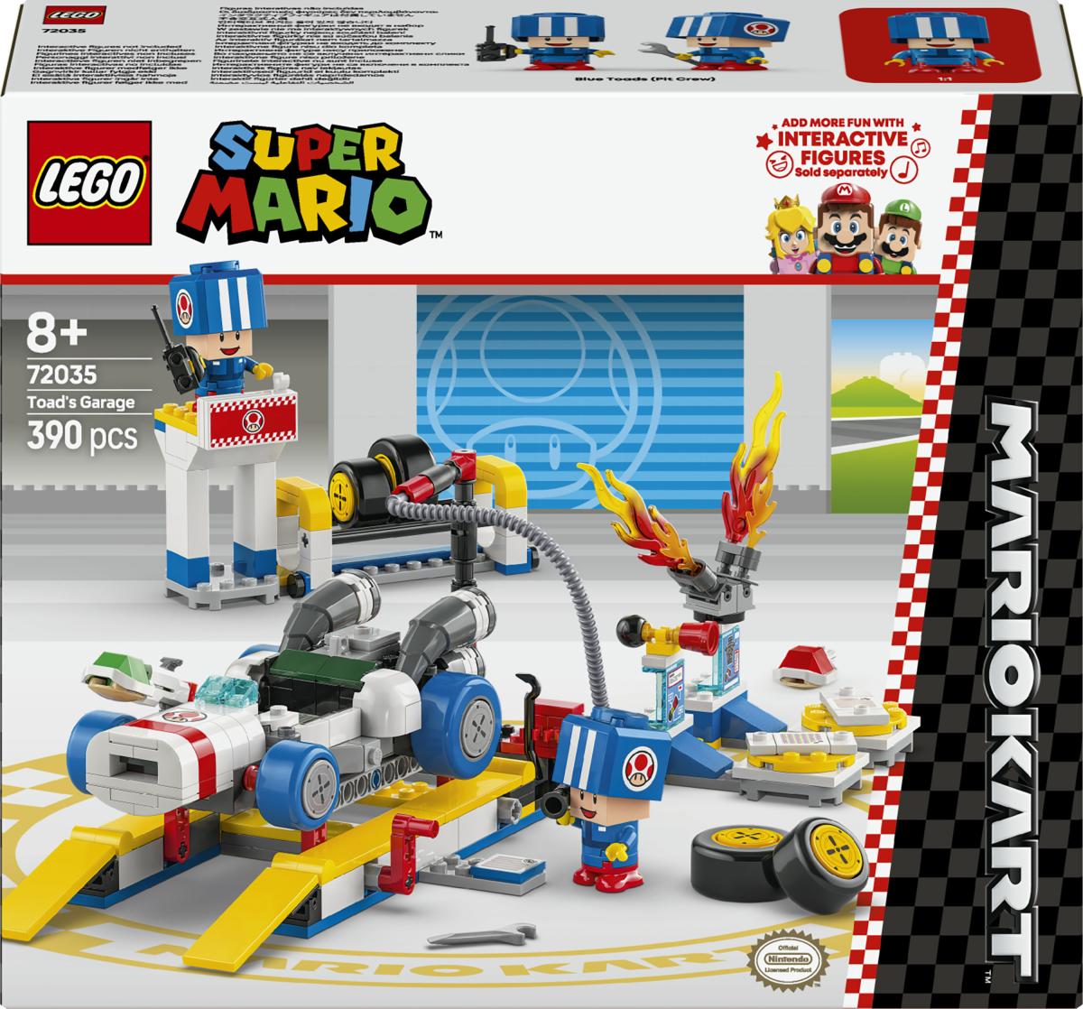 LEGO 72035 Mario Kart™ – Toads Werkstatt, 39,99