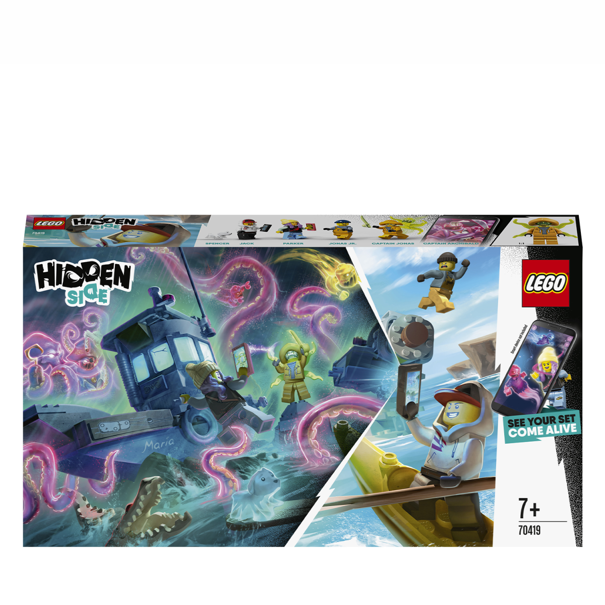 LEGO 70419 Hidden Side Gekenterter Garnelenkutter