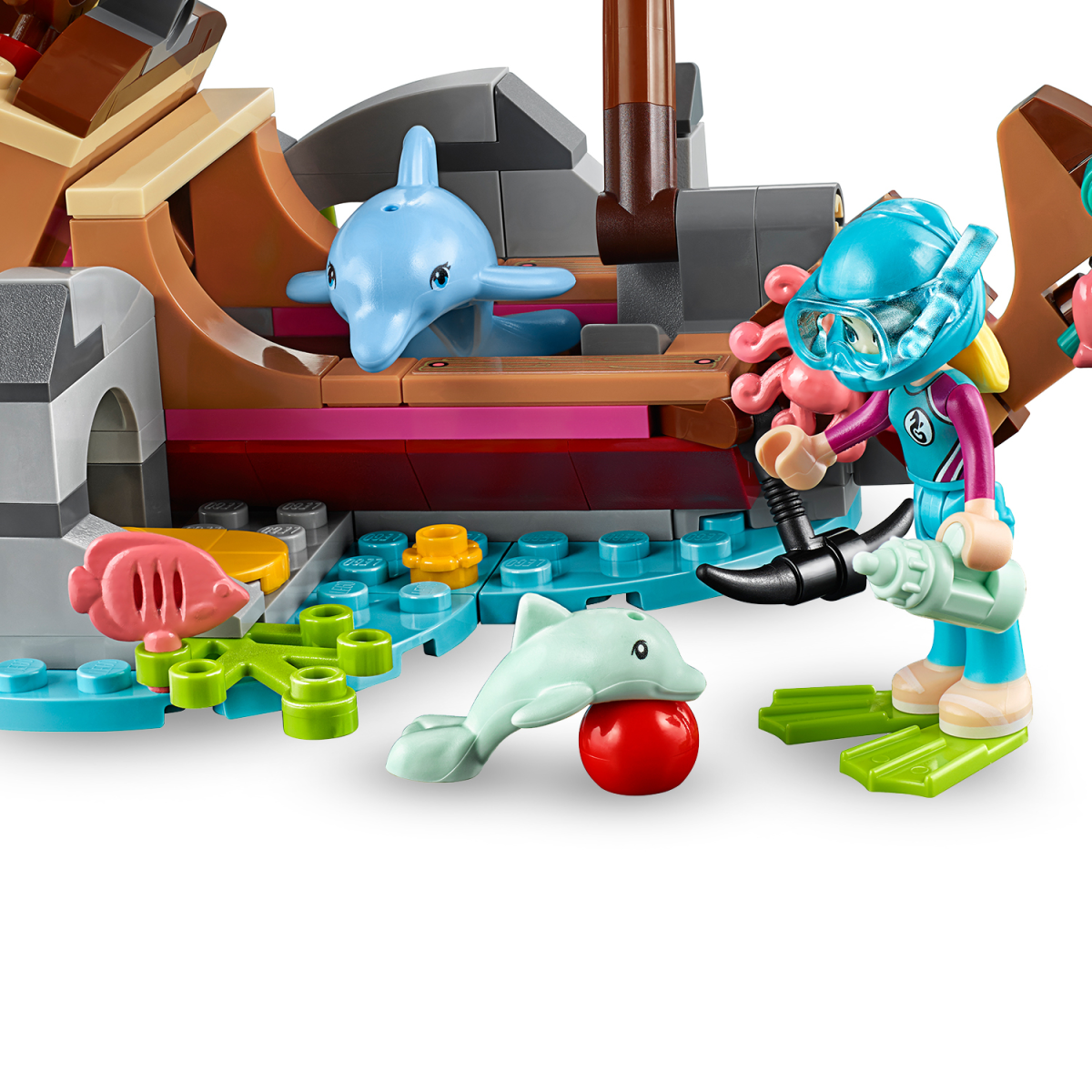 LEGO 41378 Friends Rettungs-U-Boot für Delfine -, 39,99