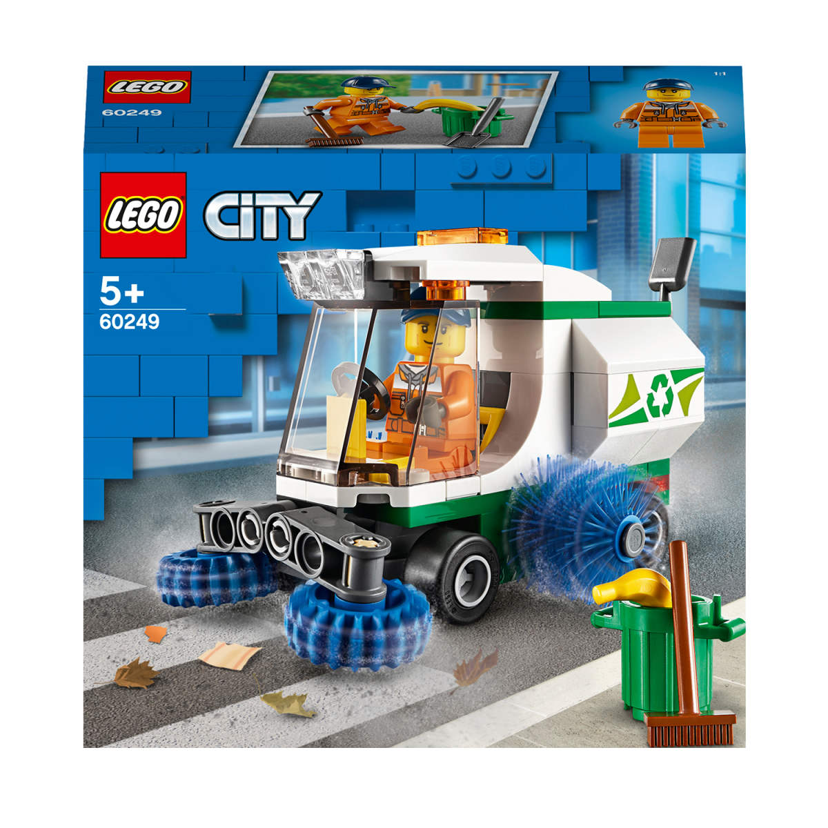 LEGO 60249 City Straßenkehrmaschine