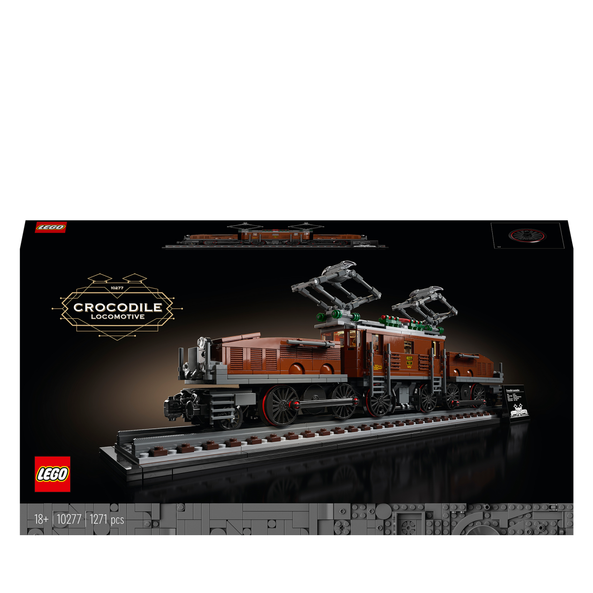LEGO 10277 Creator Expert Lokomotive "Krokodil"
