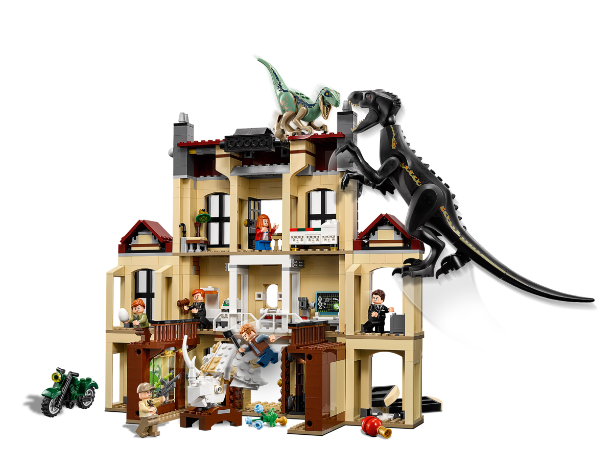 LEGO 75930 Jurassic World Indoraptor-Verwüstung des Lockwood Anwesens
