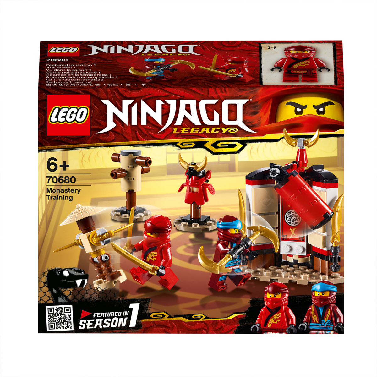 LEGO 70680 NINJAGO Ninja Tempeltraining