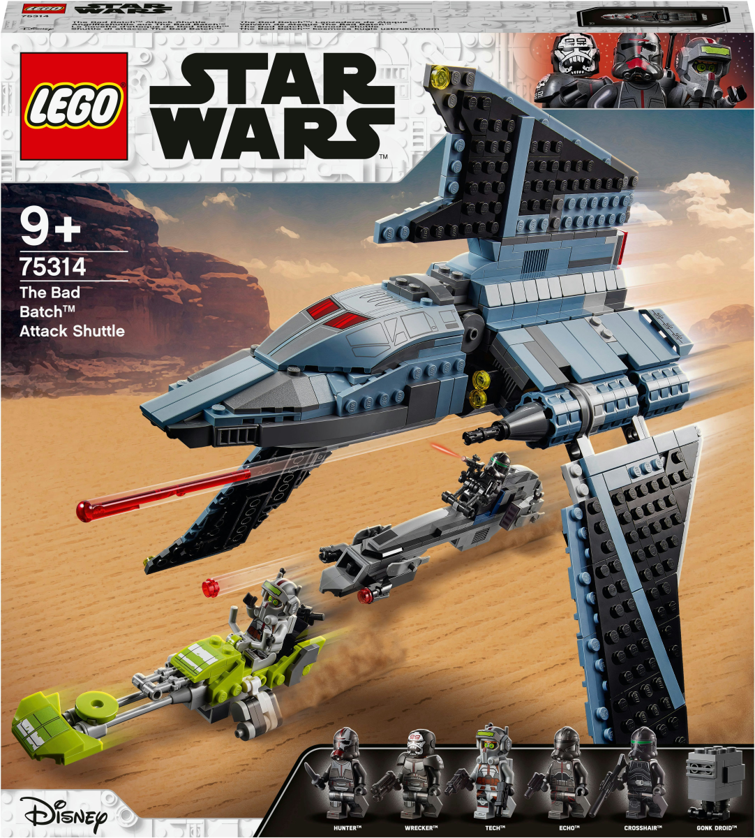 LEGO 75314 Star Wars Angriffsshuttle aus The Bad Batch™, 99,99