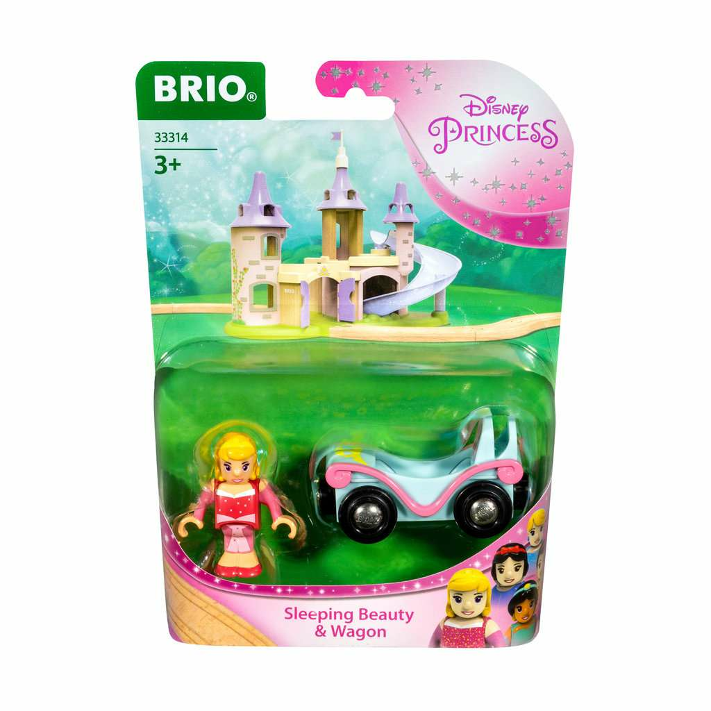 Ravensburger - BRIO Disney Princess Aurora mit Waggon, 15,99